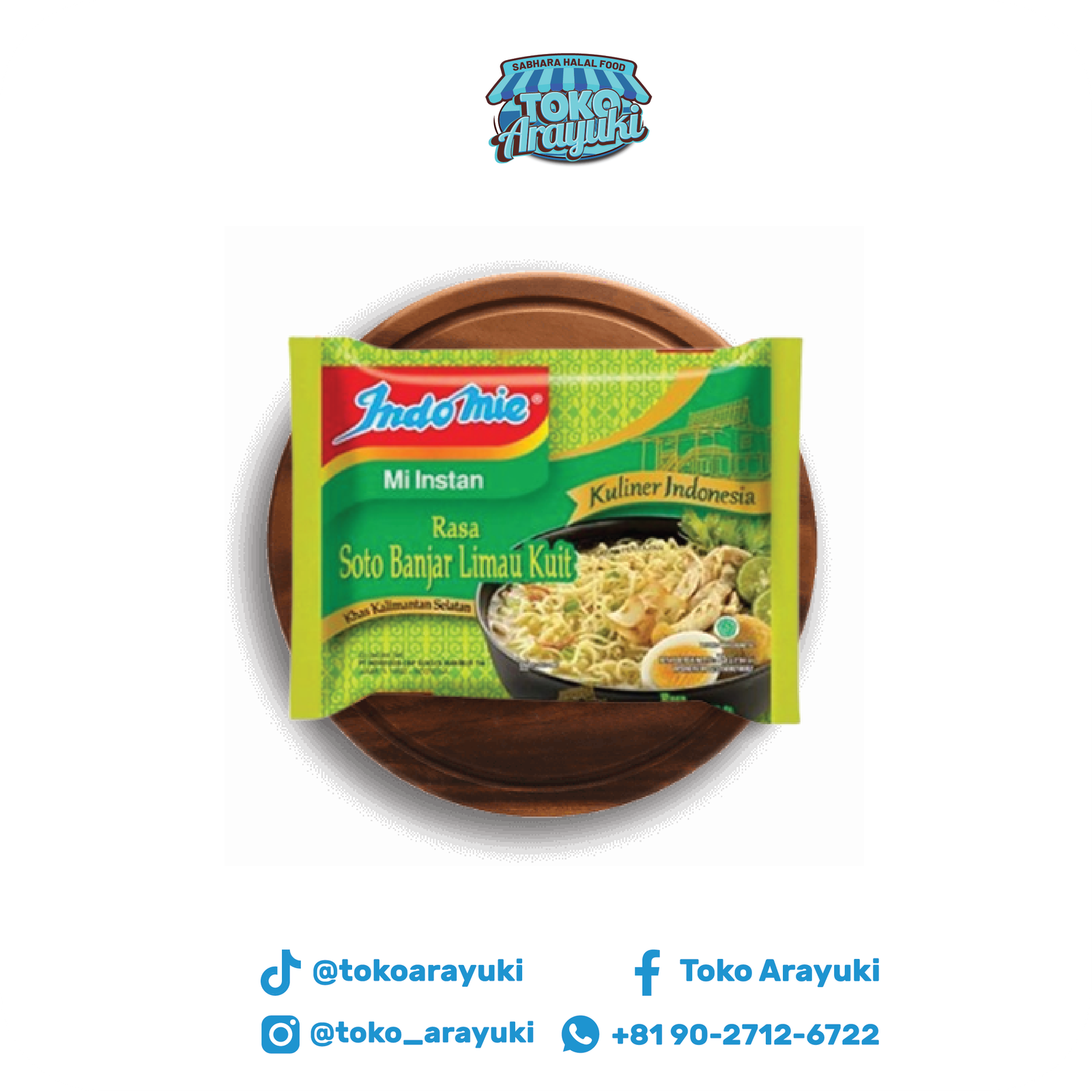 Indomie Rasa Soto Banjar Limau Kuit 1 pcs - Sabhara Halal Food